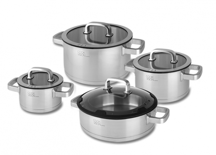 Toepfe & Pfannen für den Kochfeldlüfter - Topfset Senna S8 plus